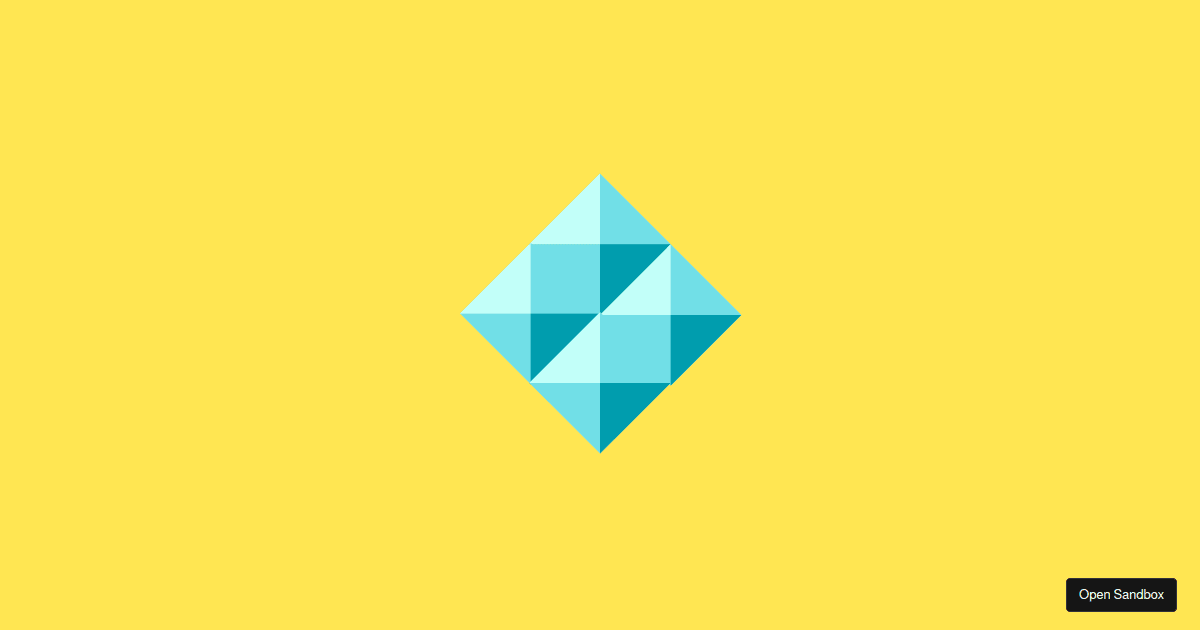 diamond.css - Codesandbox
