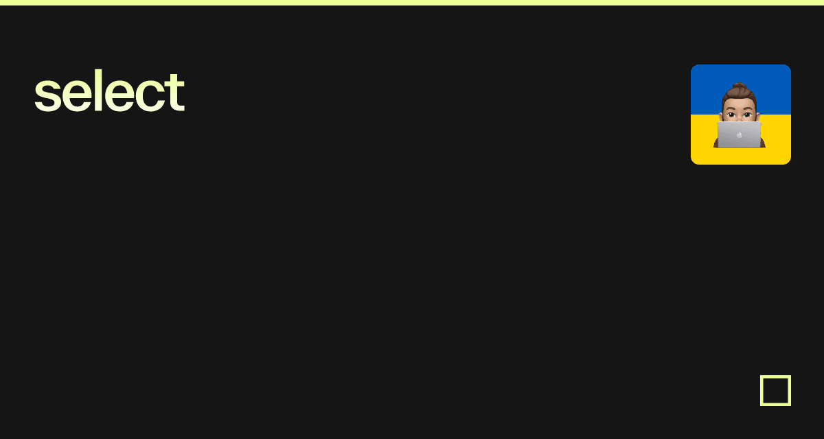 select - Codesandbox