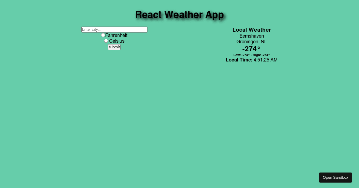 weather-app-react-practice - Codesandbox