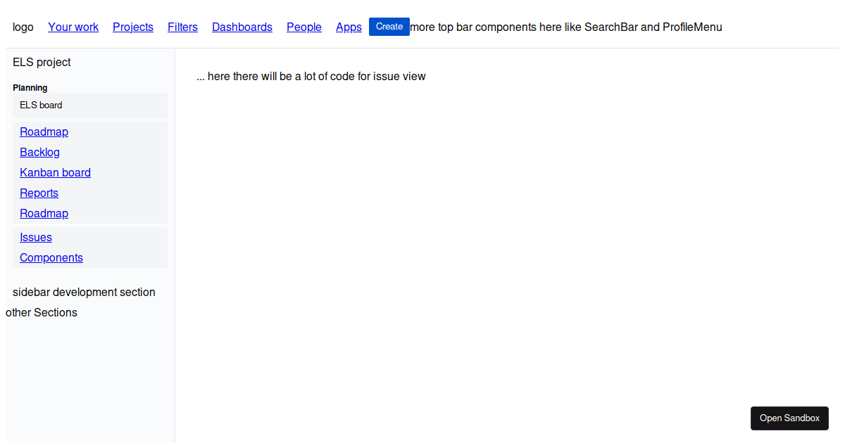 jira-page-splitting-into-components - Codesandbox