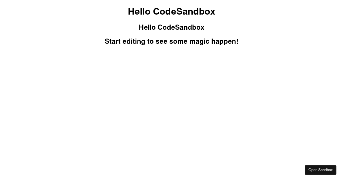 fancy-brook-yjyi7 - Codesandbox