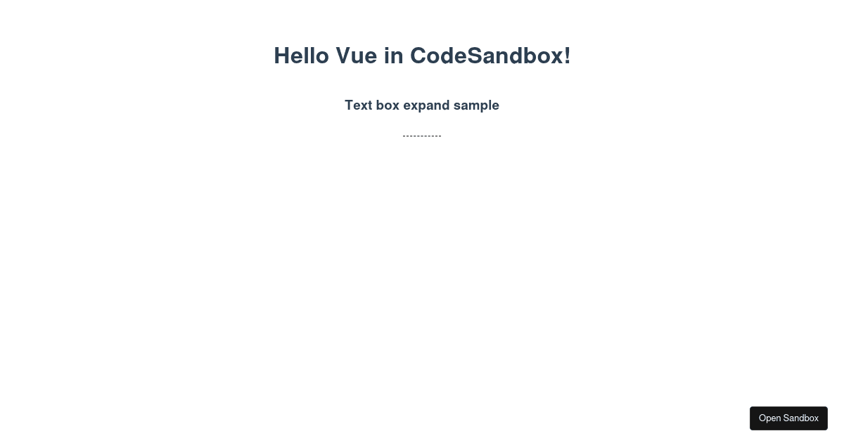 codesandbox - Codesandbox