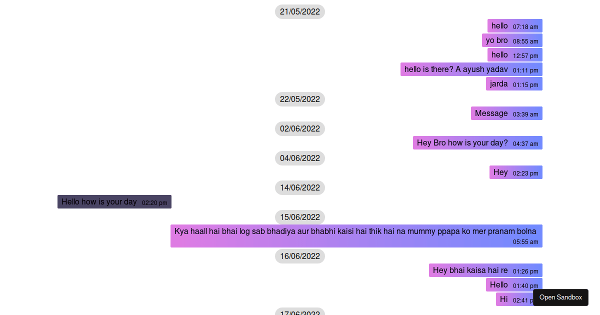 sticky-date-chat - Codesandbox