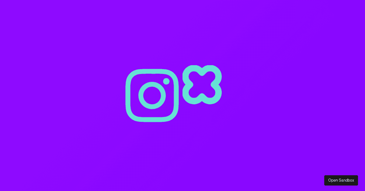 framer motion (SVG) (forked) - Codesandbox