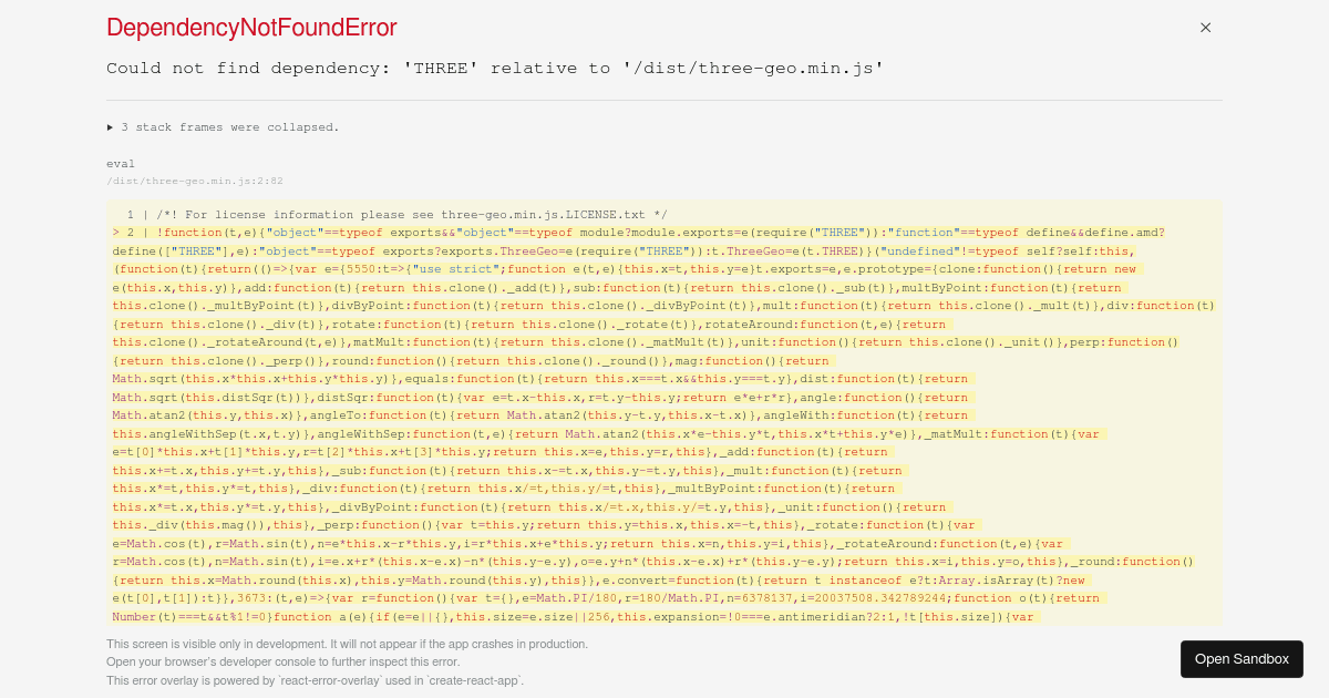 three-geo - Codesandbox