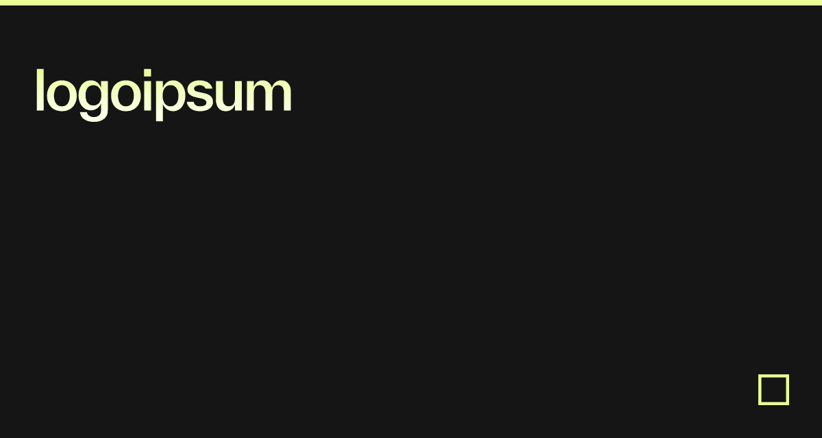 logoipsum - Codesandbox