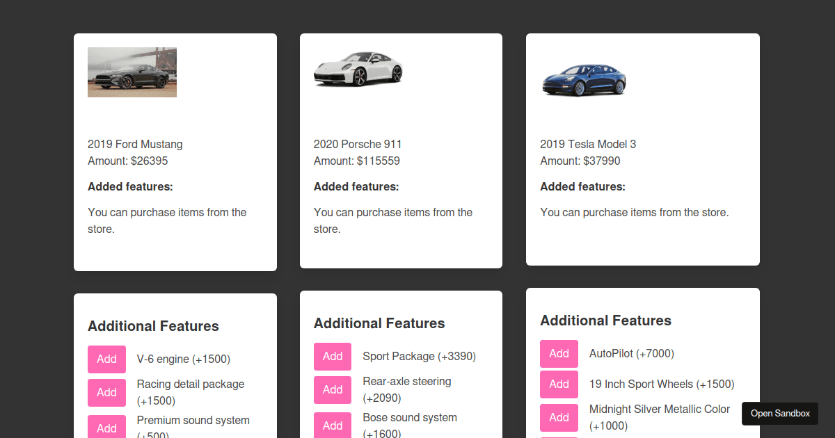 car-sales - Codesandbox