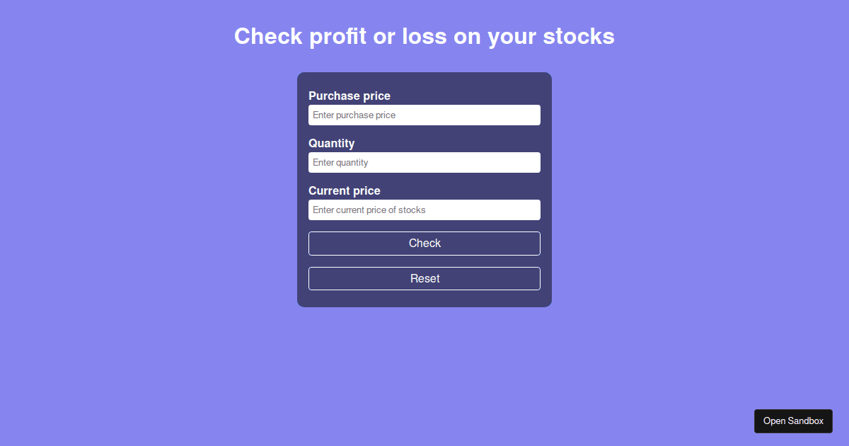 SK02K1/RJS-stocks-profit-loss-checker - Codesandbox