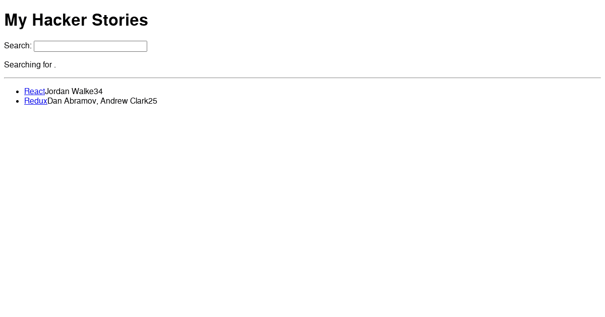 hacker-stories - Codesandbox