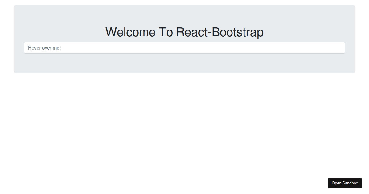 react-bootstrap-broken-hover-example - Codesandbox
