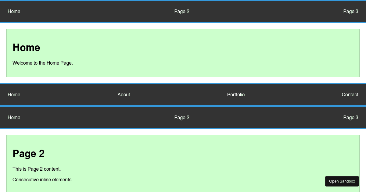 Worse website - Codesandbox