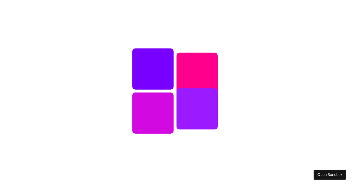 Framer Motion Reorder Animation Codesandbox