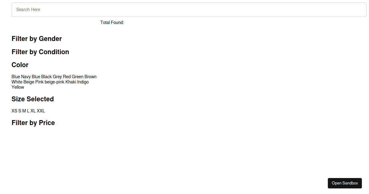 classic - Codesandbox