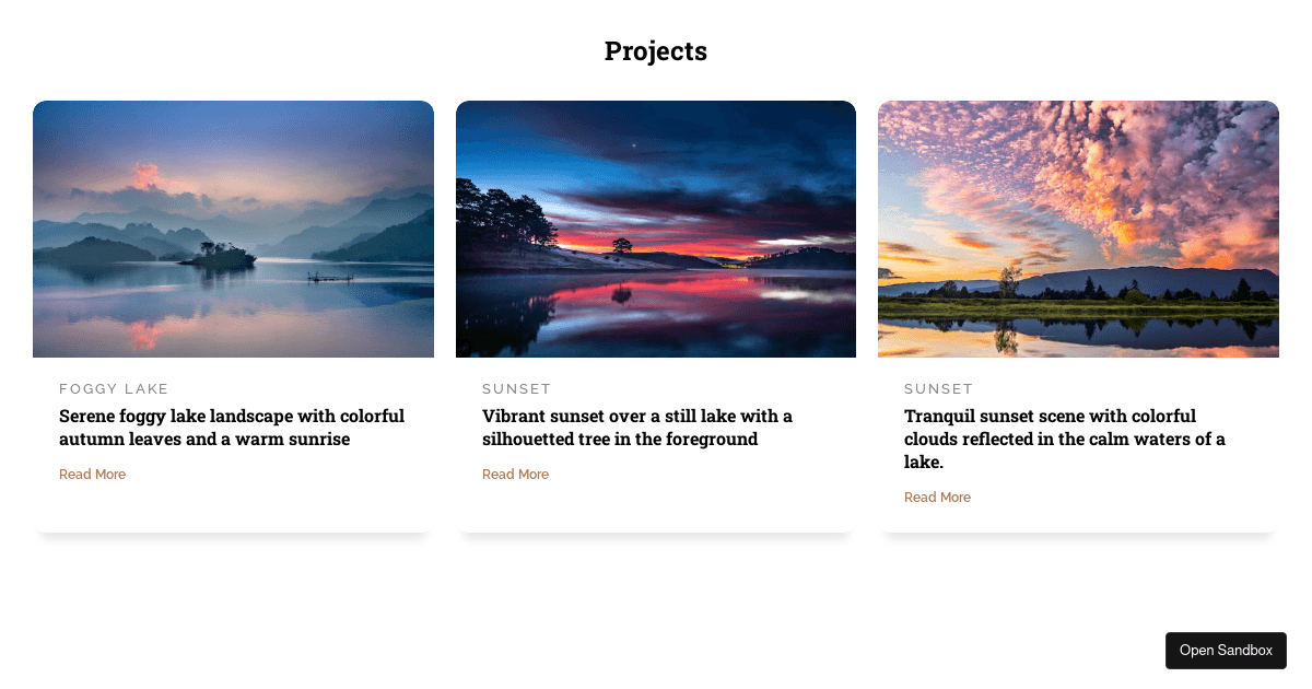project - Codesandbox