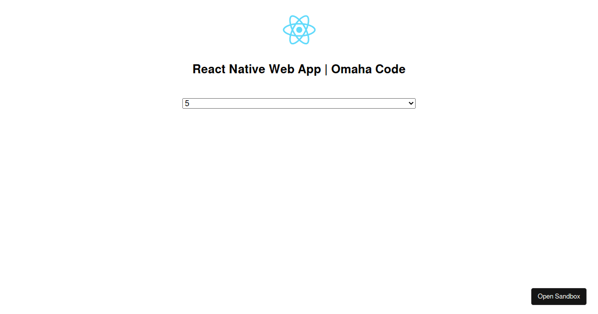 React Native Push Notification Codesandbox