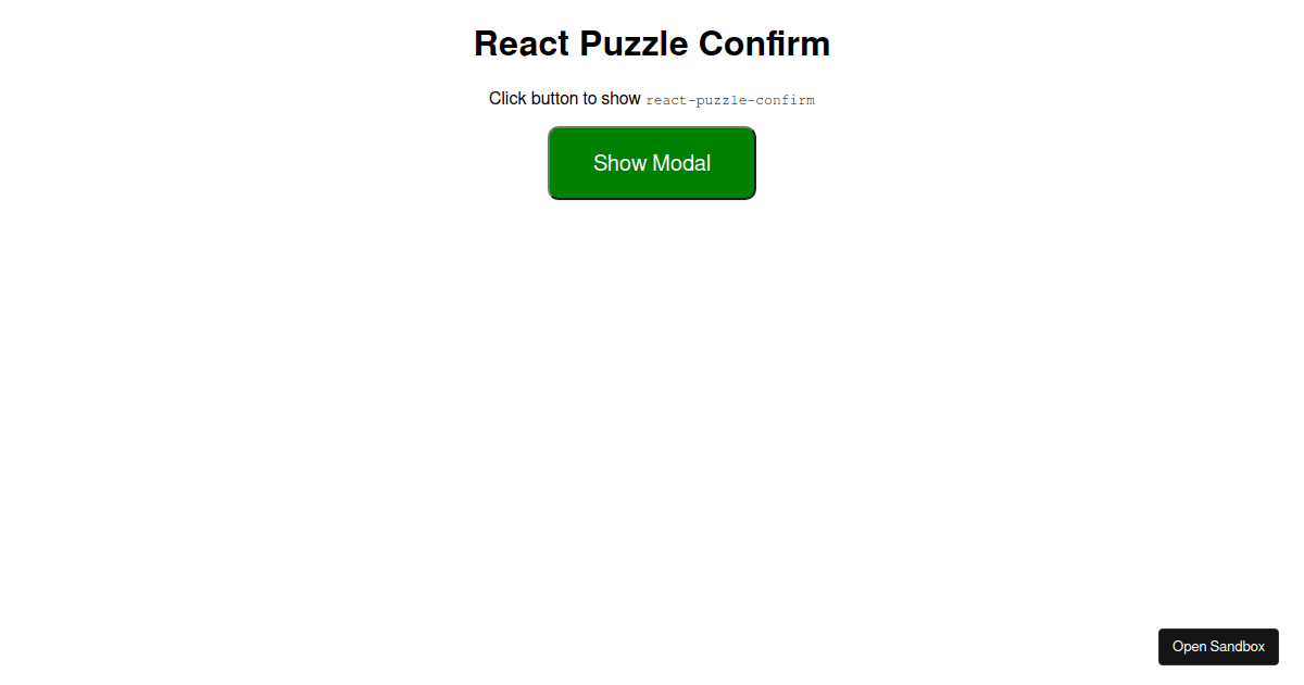 react-puzzle-confirm - Codesandbox