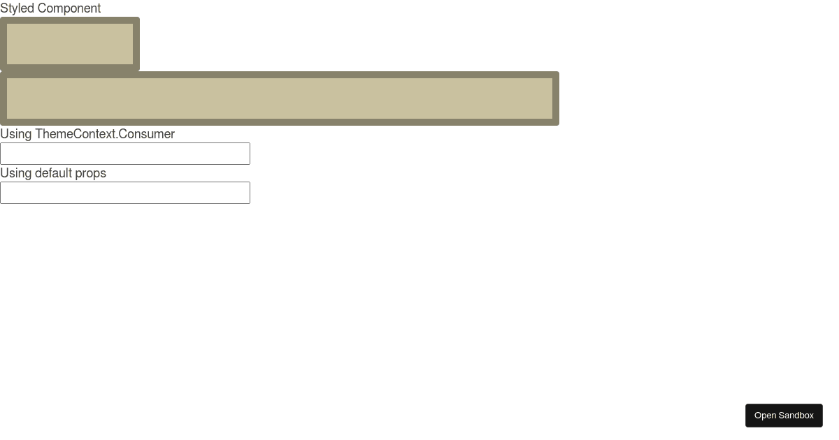 defaultProps textInput issue - Codesandbox defaultProps textInput issue - Codesandbox