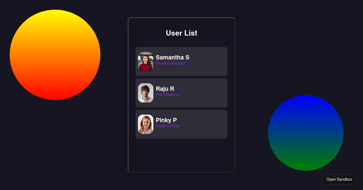 glass-morph - Codesandbox