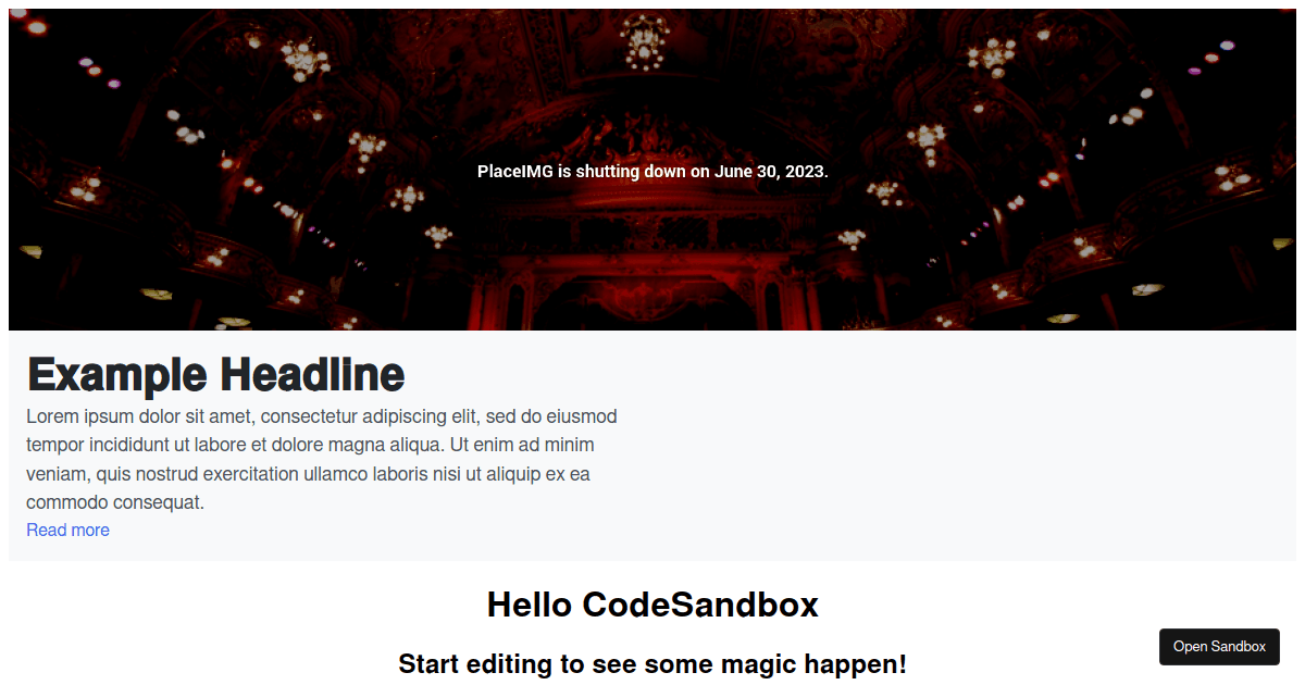 3-react-example - Codesandbox