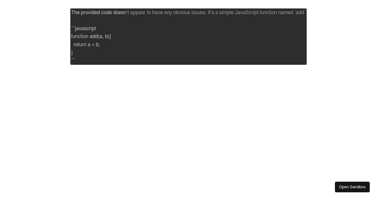unified (forked) - Codesandbox