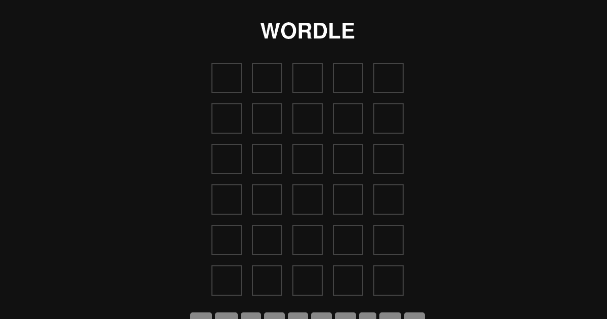 elagusAMG/tiny-wordle-game - Codesandbox