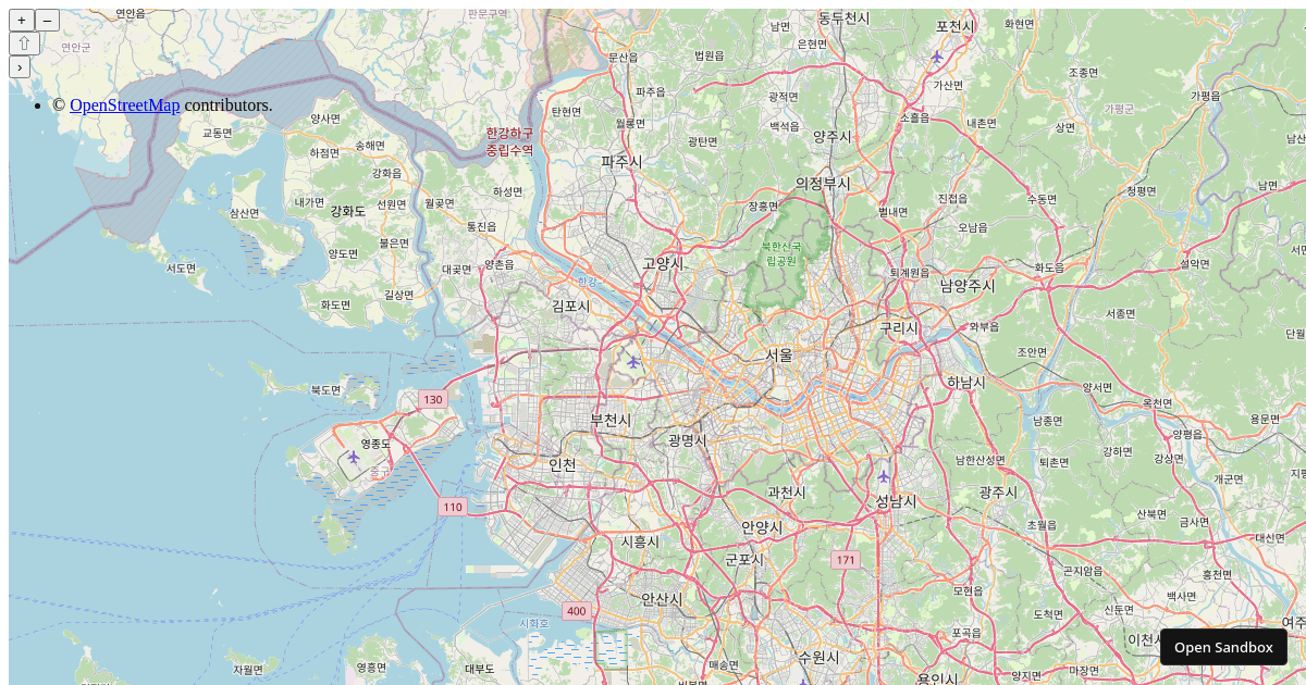 React Open Layers - Basic Example (forked) - Codesandbox