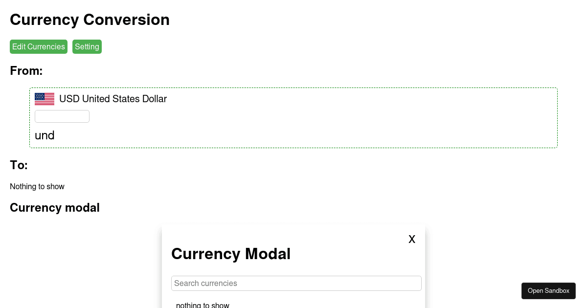 react-exchange-realtime - Codesandbox