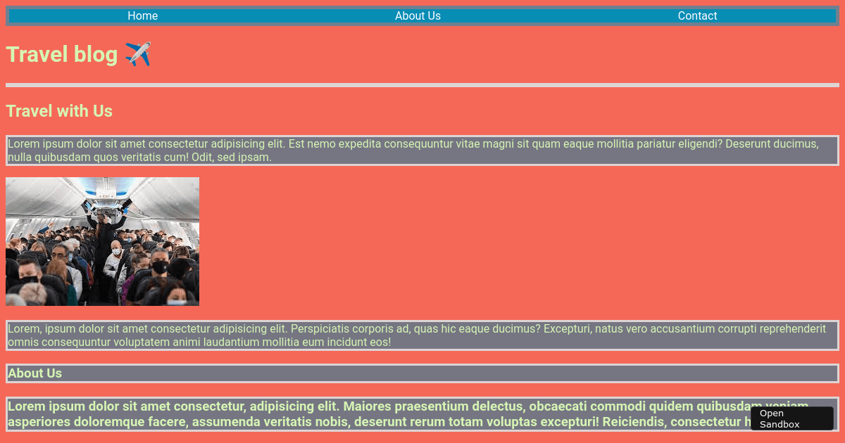 static - Codesandbox