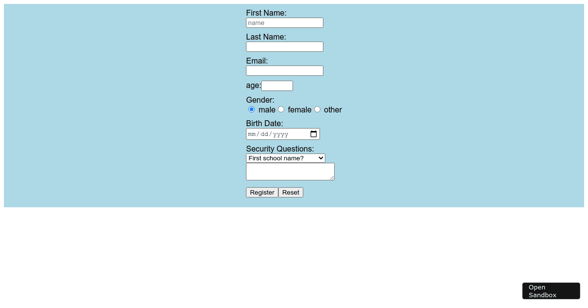 bhjani/register-form-practice - Codesandbox