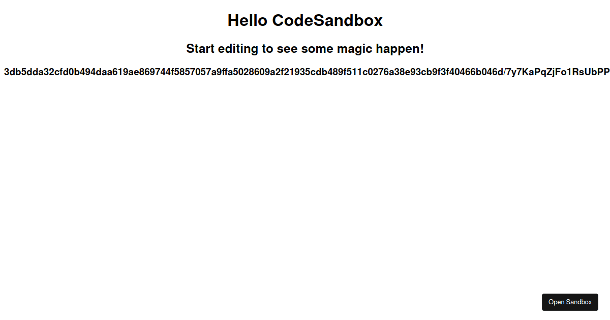 encryption (forked) - Codesandbox