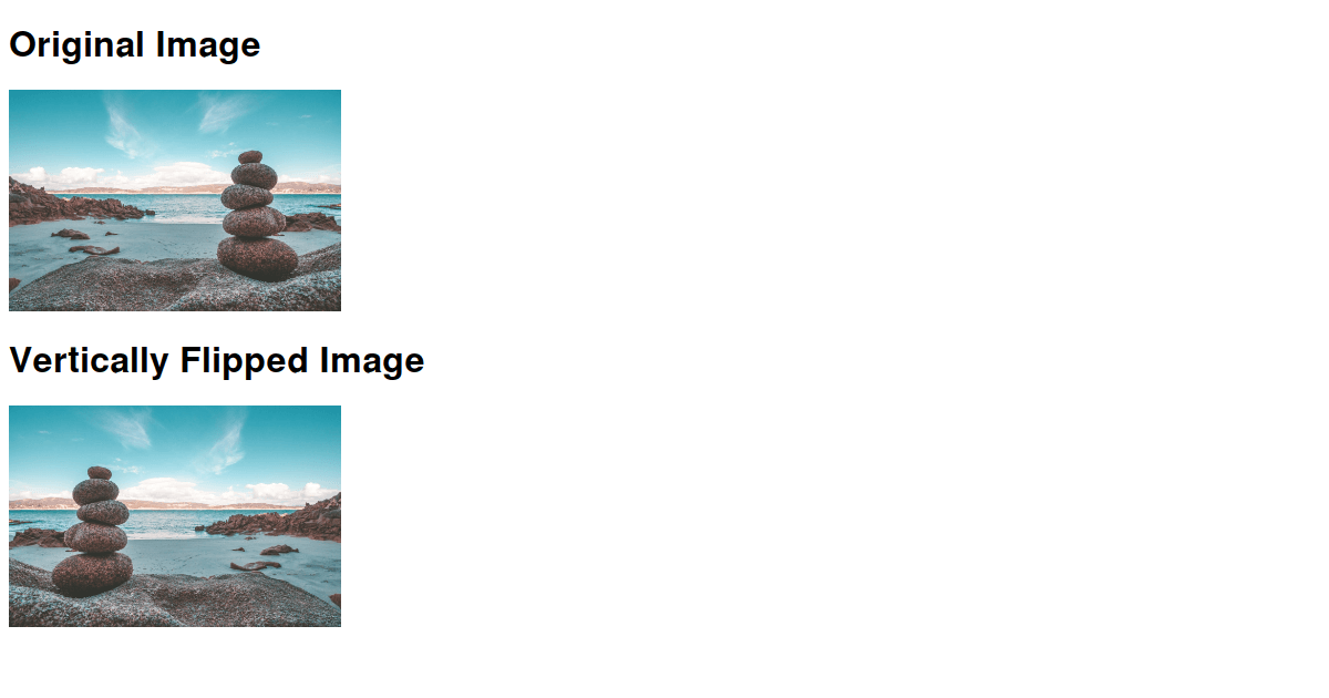 Css Vertically Flipping Codesandbox