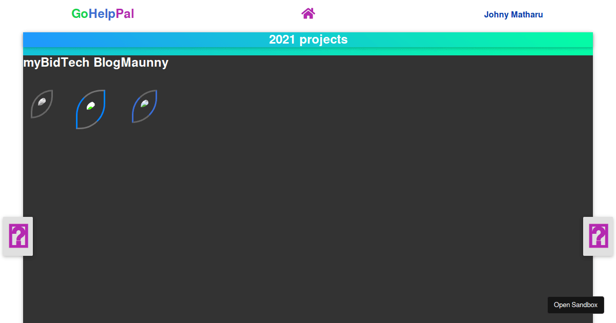 react-portfolio - Codesandbox
