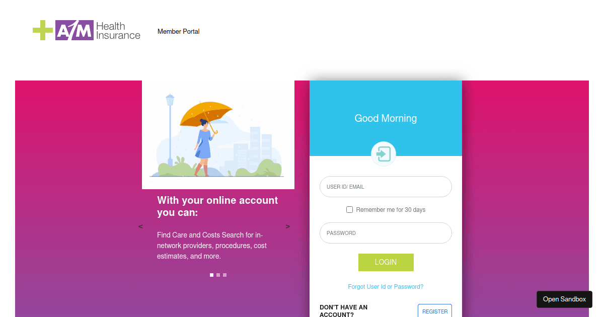 LoginPage (forked) - Codesandbox