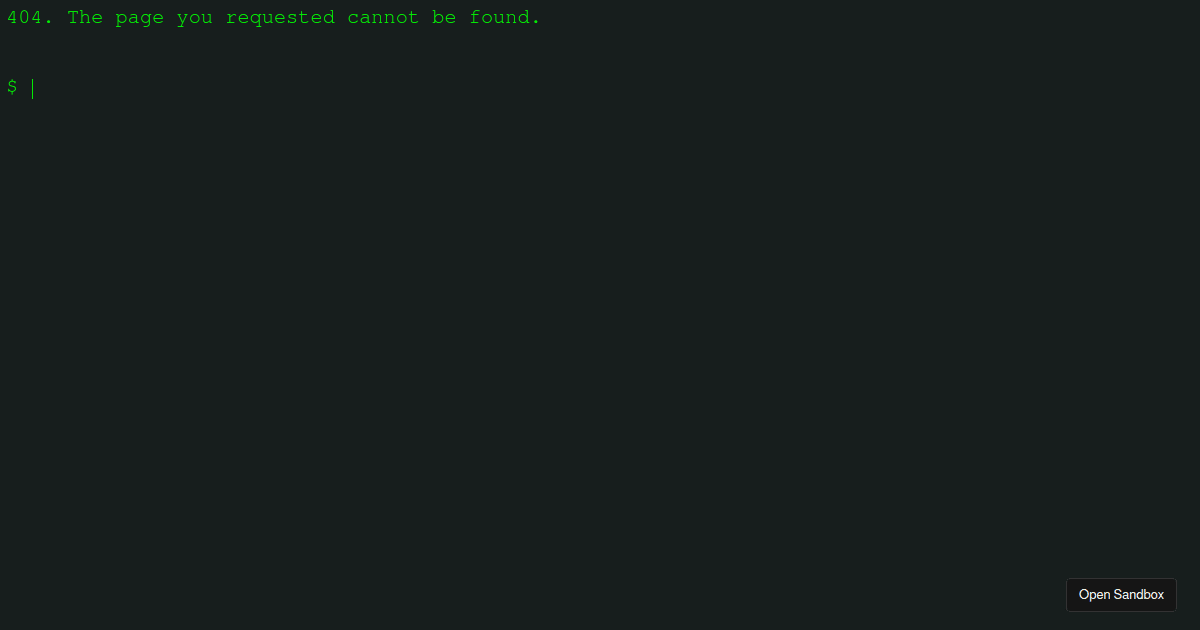 friendly-noether-yxrjo - Codesandbox