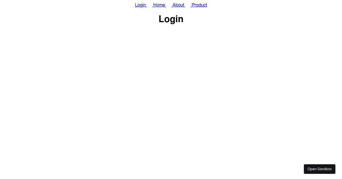react-router-dom - Codesandbox react-router-dom - Codesandbox