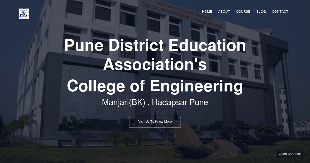 College - Codesandbox