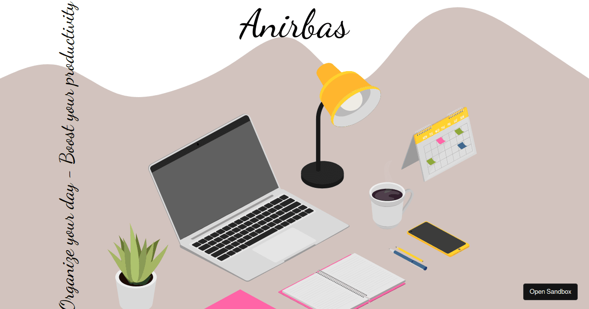 anirbas - Codesandbox