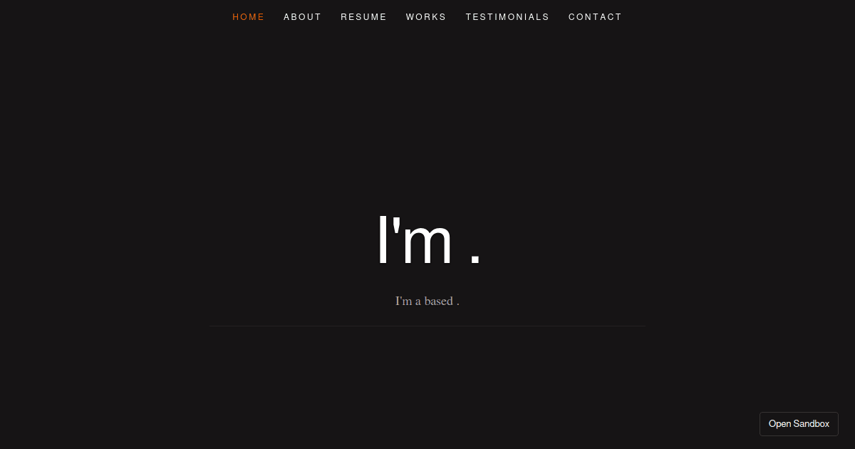 react-landing-page - Codesandbox