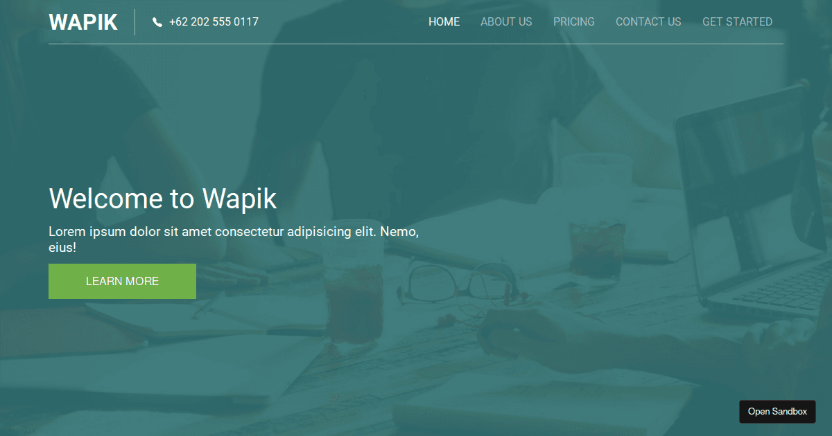 Wapik-complete - Codesandbox