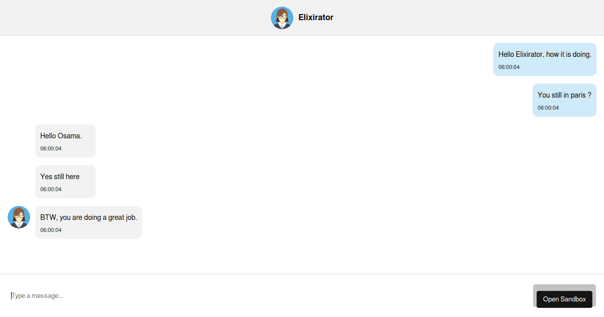 chat-app - Codesandbox