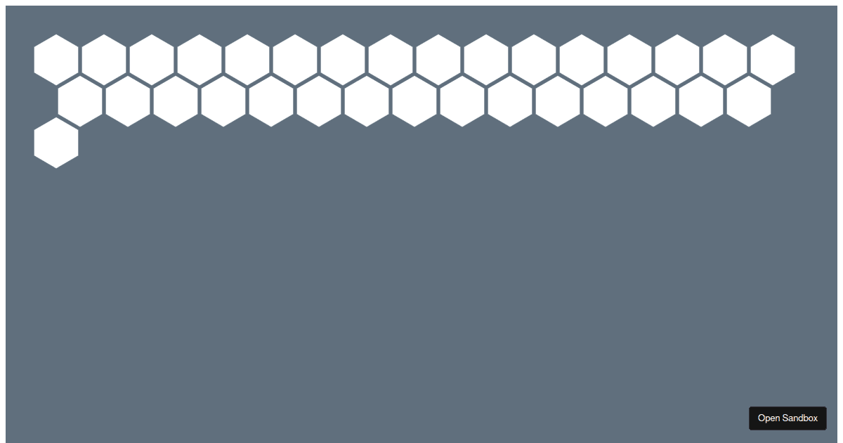 react-svg-hex-grid - Codesandbox