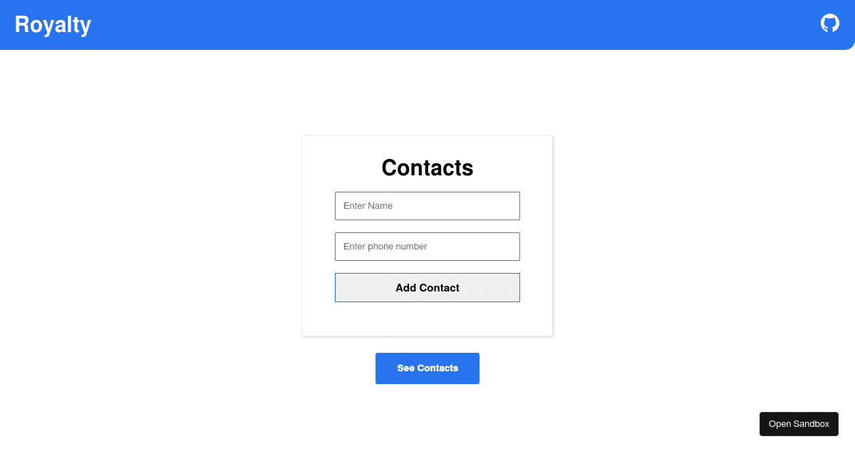 address-book-manager - Codesandbox