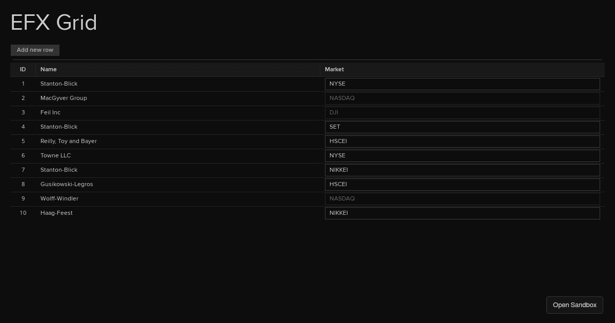 EFX Grid Template (forked) - Codesandbox