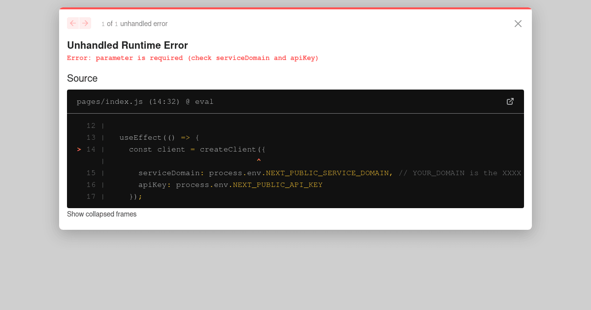 nextjs - Codesandbox