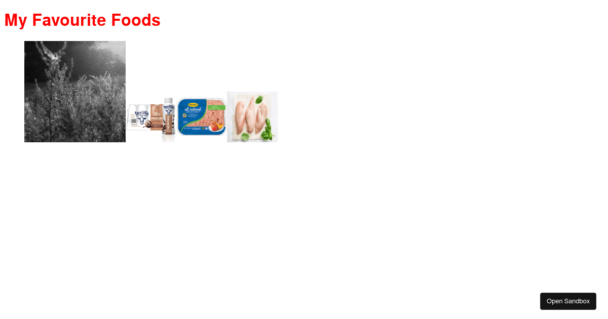 jsx-attributes-and-styling - Codesandbox