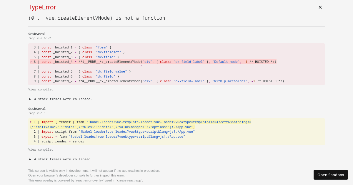 Overview - DevExtreme Text Box - Codesandbox