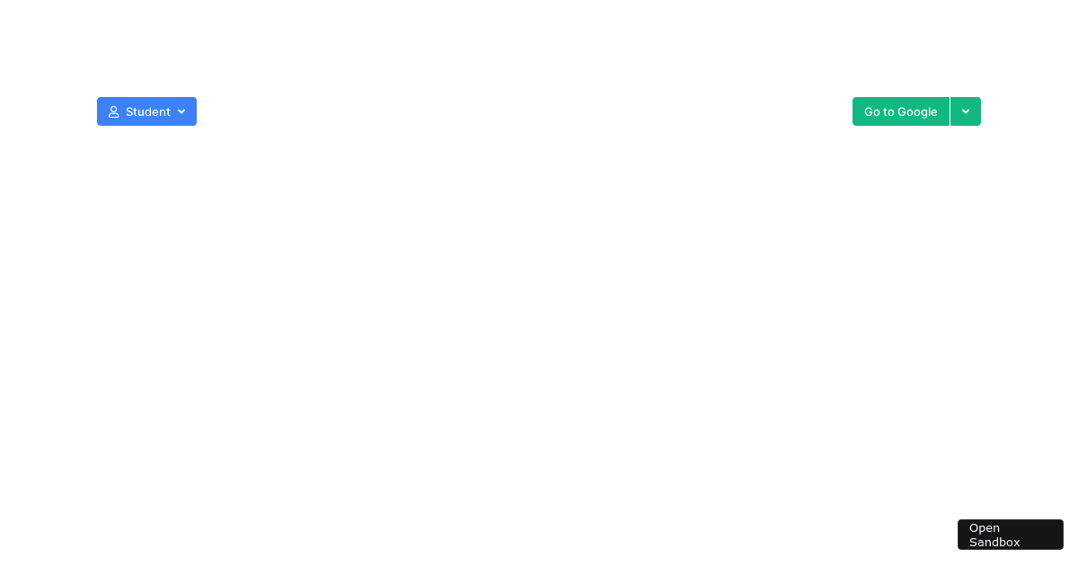 dropdown - Codesandbox