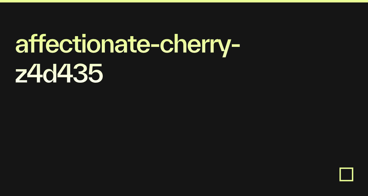 affectionate-cherry-z4d435 - Codesandbox
