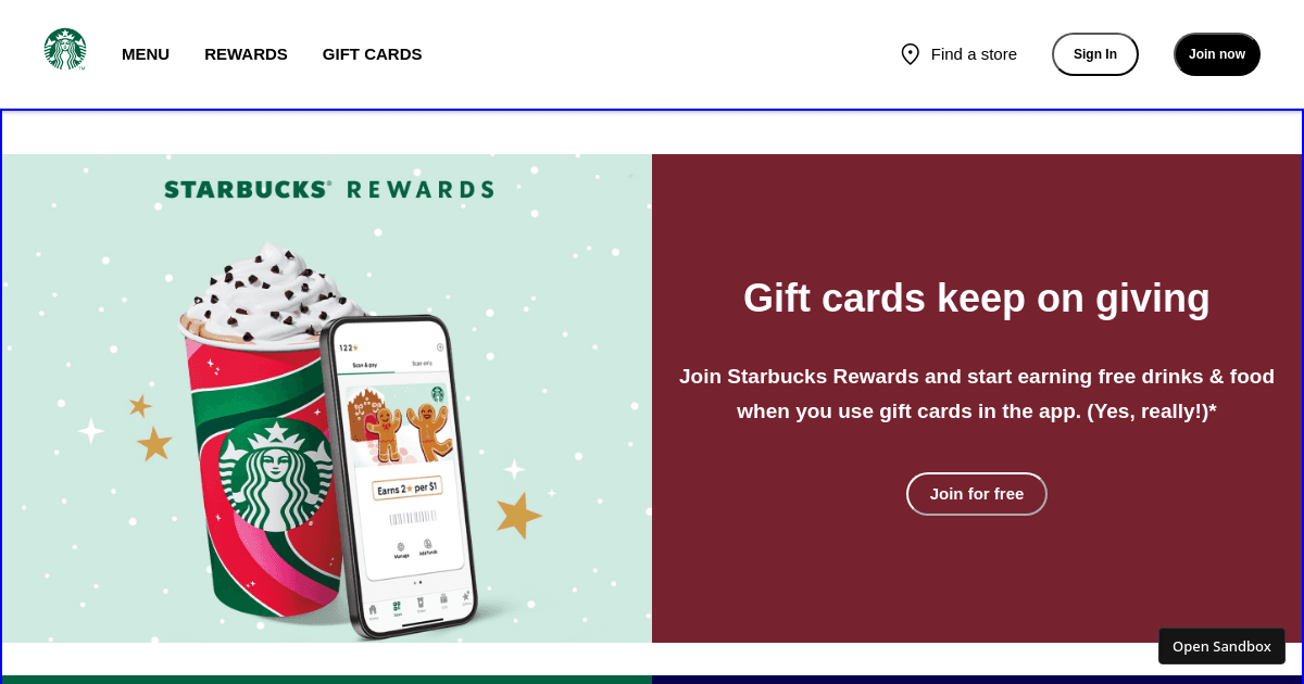 starbucks-primary - Codesandbox