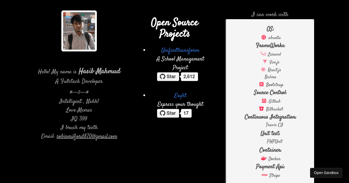 codesandbox - Codesandbox